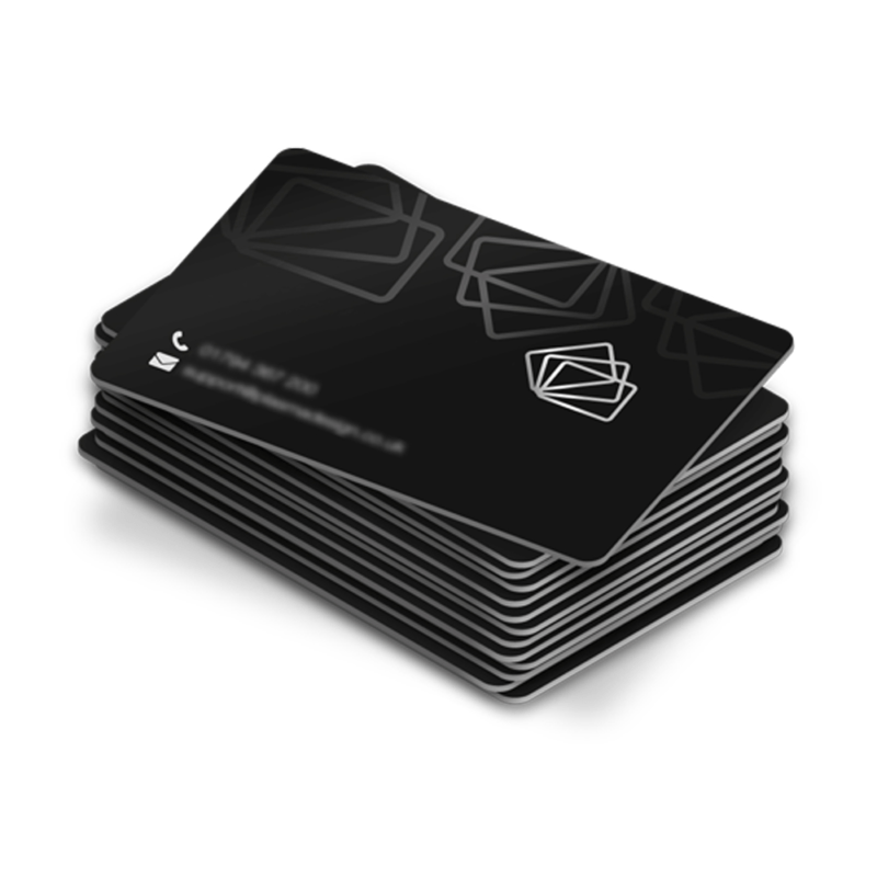 Custom foiling Gold PVC Business Cards