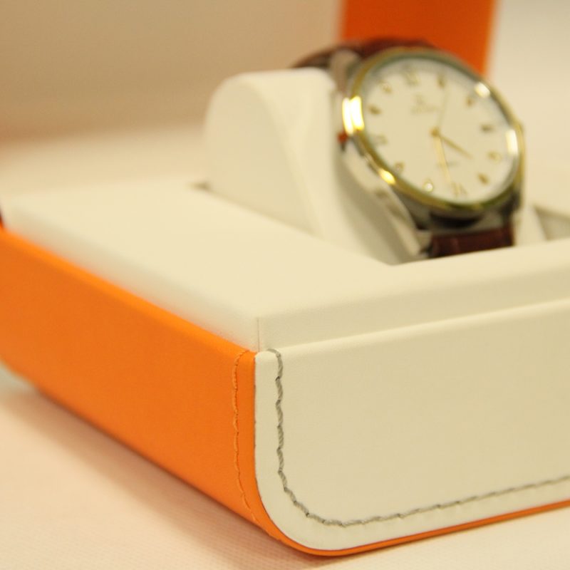 Luxury leather watch box empty watch gift boxes