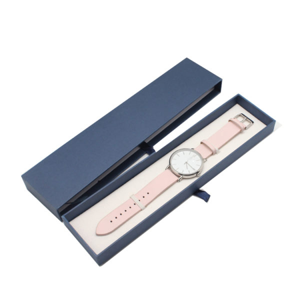 Custom logo luxury classic display watch box with sponge