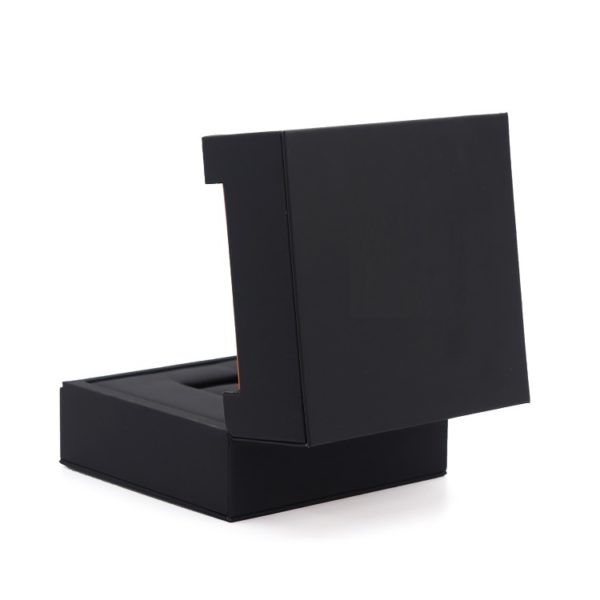 Funky custom plastic watch box with hinge