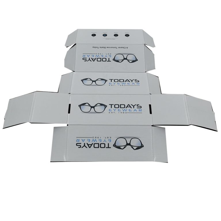 Recycled paper luxury sunglasses packaging box